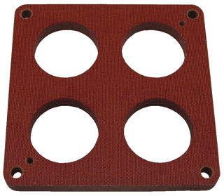 Model 5062 - Holley 4500 Dominator - 1/2" Phenolic 4-hole Carb Spacer ...
